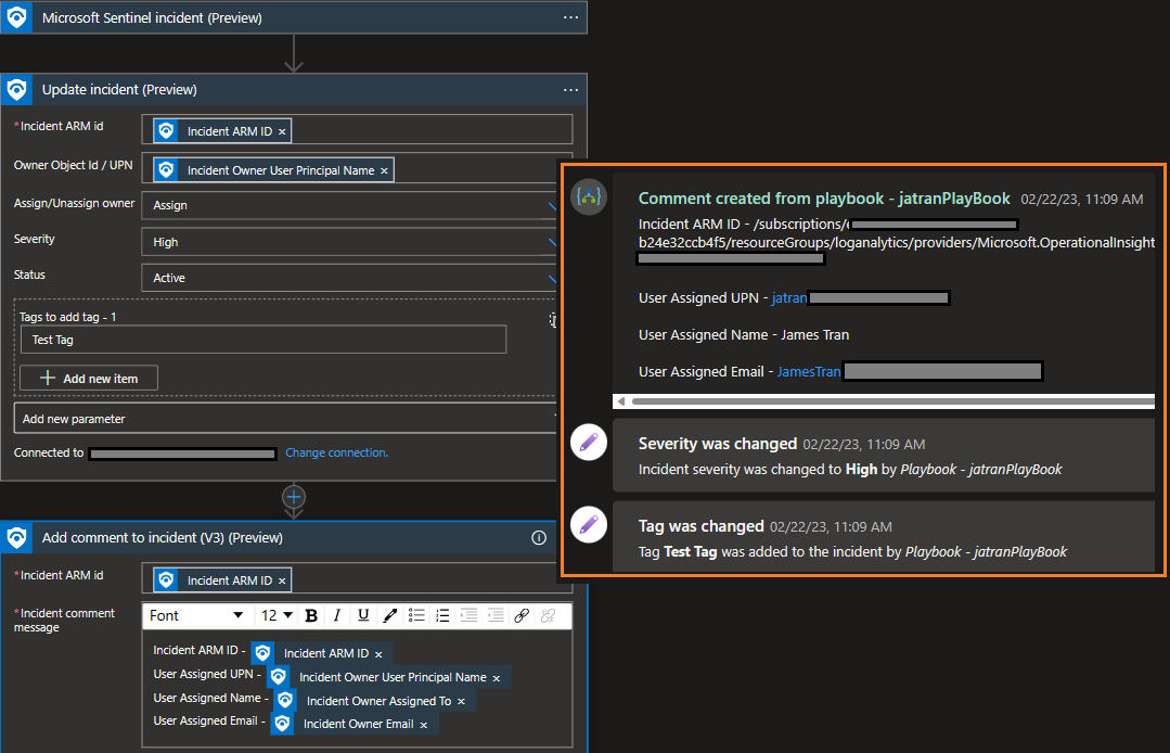 How to use the currently logged in user as variable in Sentinel Azure ...