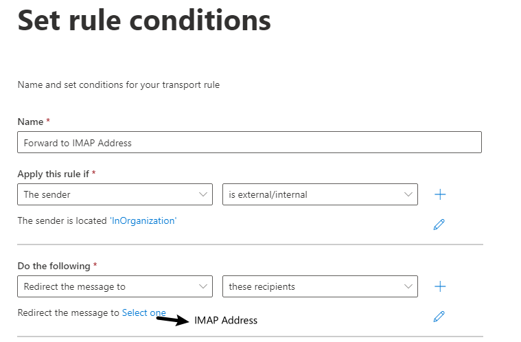 Exchange Online mail flow IMAP server - Microsoft Q&A