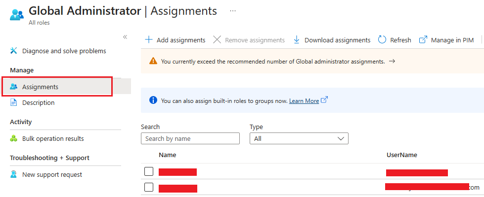 how to let owner/admin allow permission - Microsoft Q&A