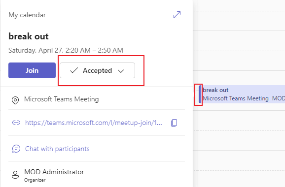 TEAMS/OUTLOOK MEETING INVITES - Microsoft Q&A