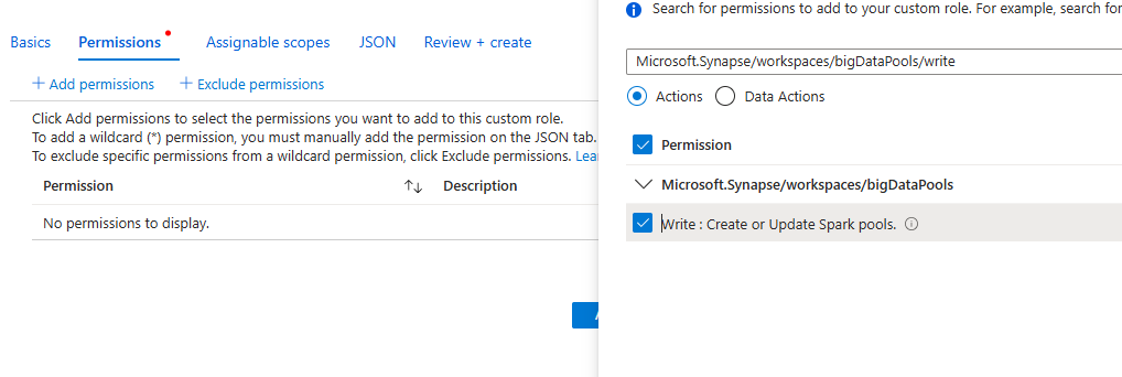 Azure synapse Write access to spark pool not working - Microsoft Q&A