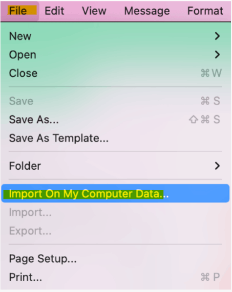 Where are all the folders and subfolders in the new version Outlook for ...