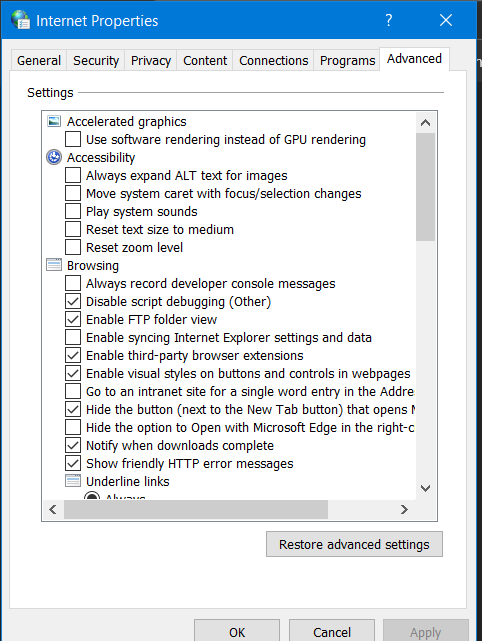 Internet explorer mode compatiblitiy is not runing on Edge - Microsoft Q&A