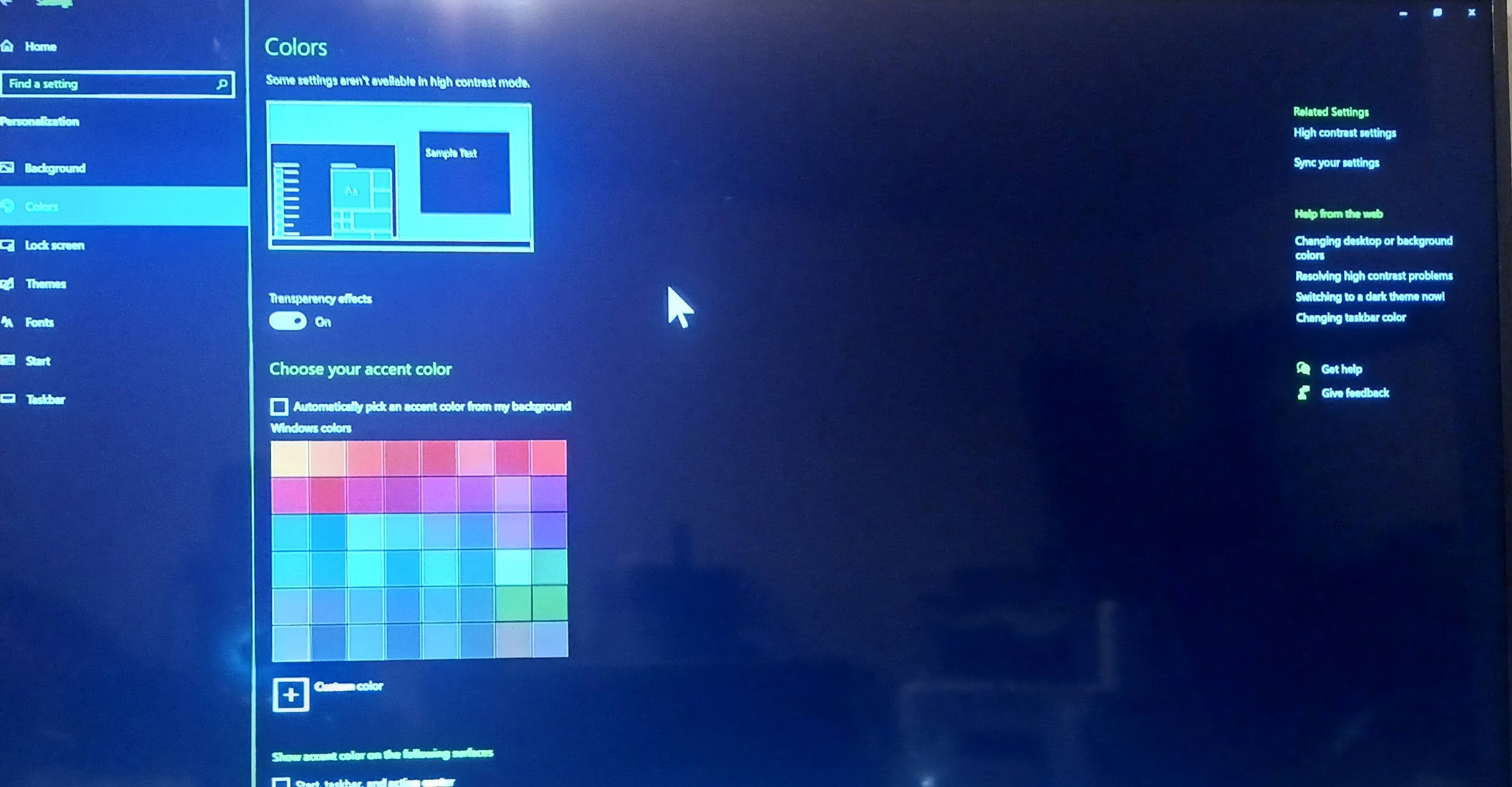 How to get to dark mode when there is no option dropdown in ...