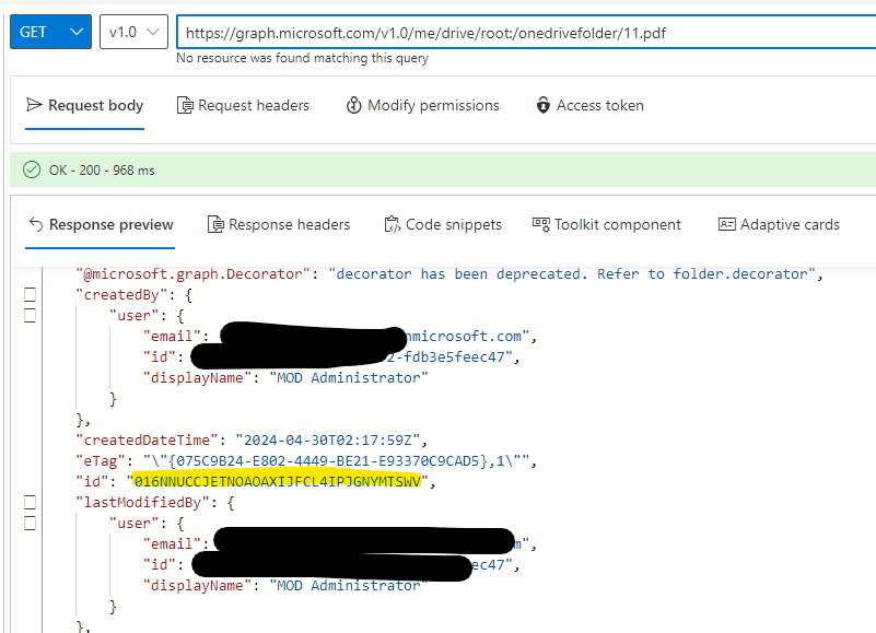 Update listItem properties & Update DriveItem properties for SharePoint using MSGraphAPI ...