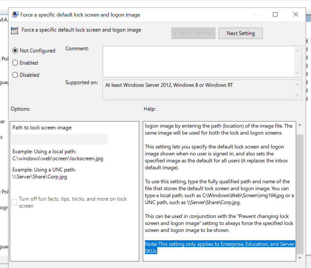 Group Policy lock screen Windows 11 not working - Microsoft Q&A
