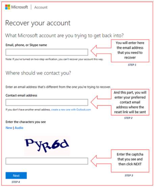 Tips on How to Pass the Online Validation Form or the Account Recovery ...