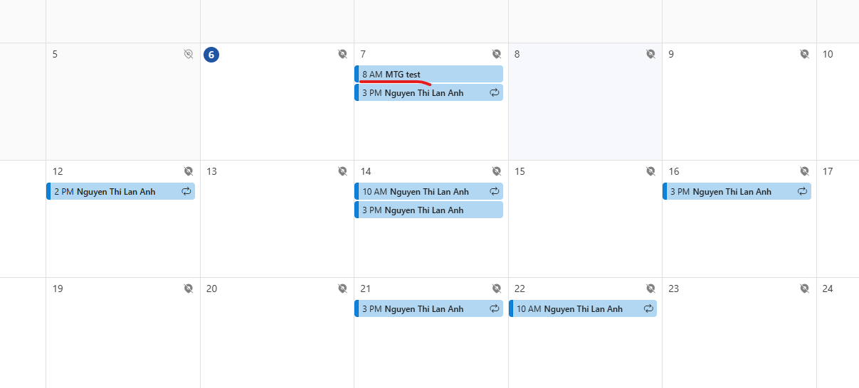 Resource (Room) Calendar only show Meeting Subject is ...