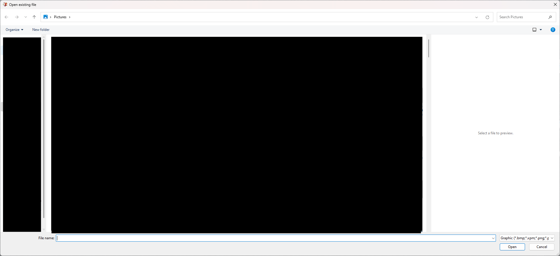 Removing Preview Pane from open file screen??? - Microsoft Q&A
