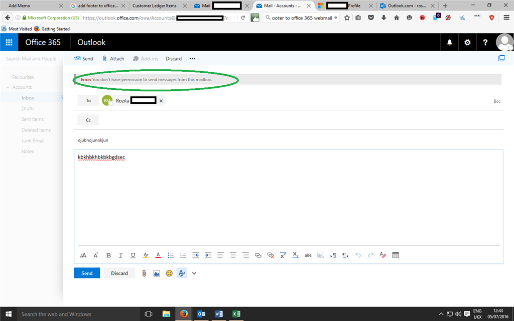 Mailbox issues... - Microsoft Q&A