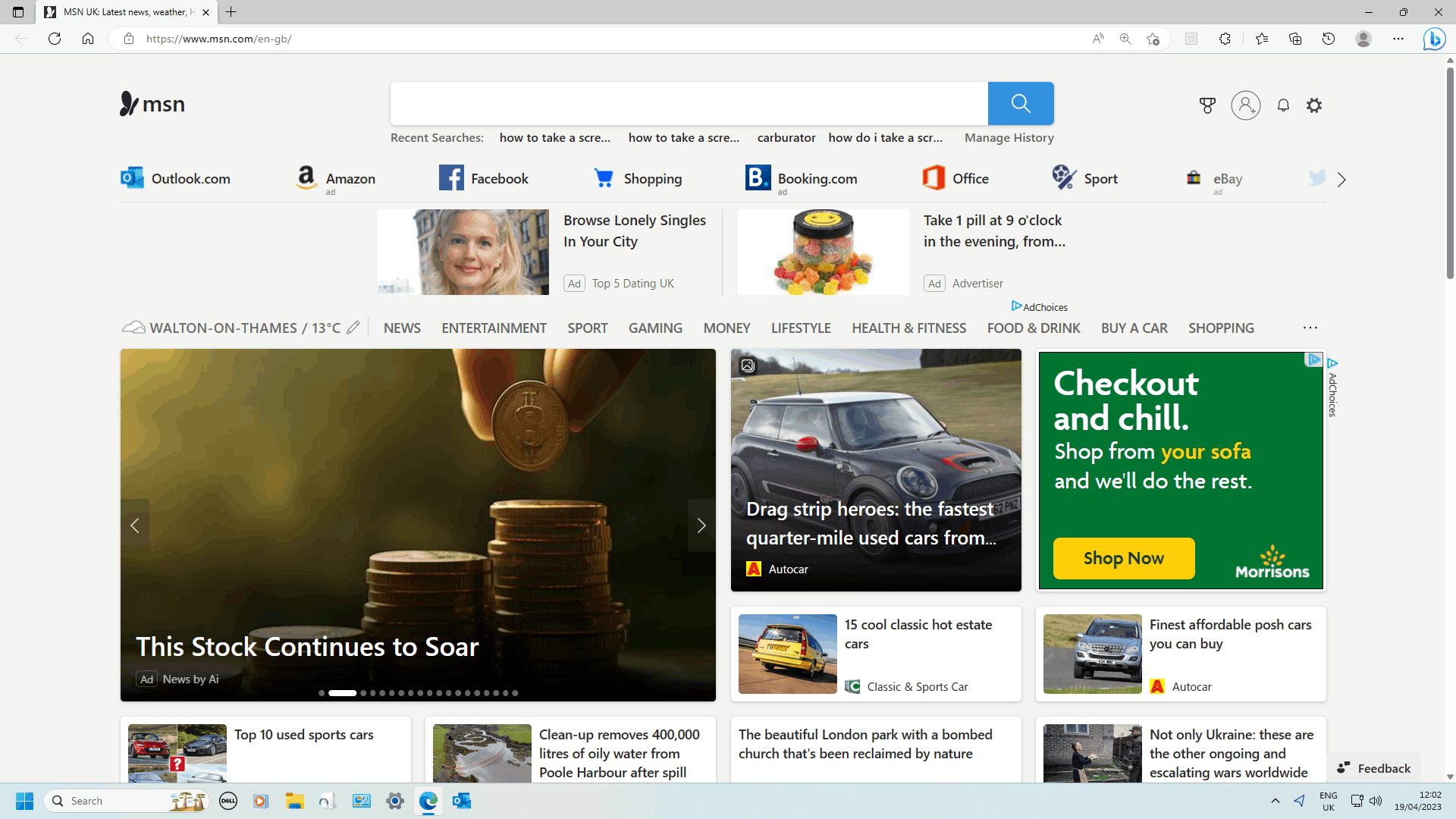 Why do I have a problem returning to my home page in Edge? - Microsoft Q&A