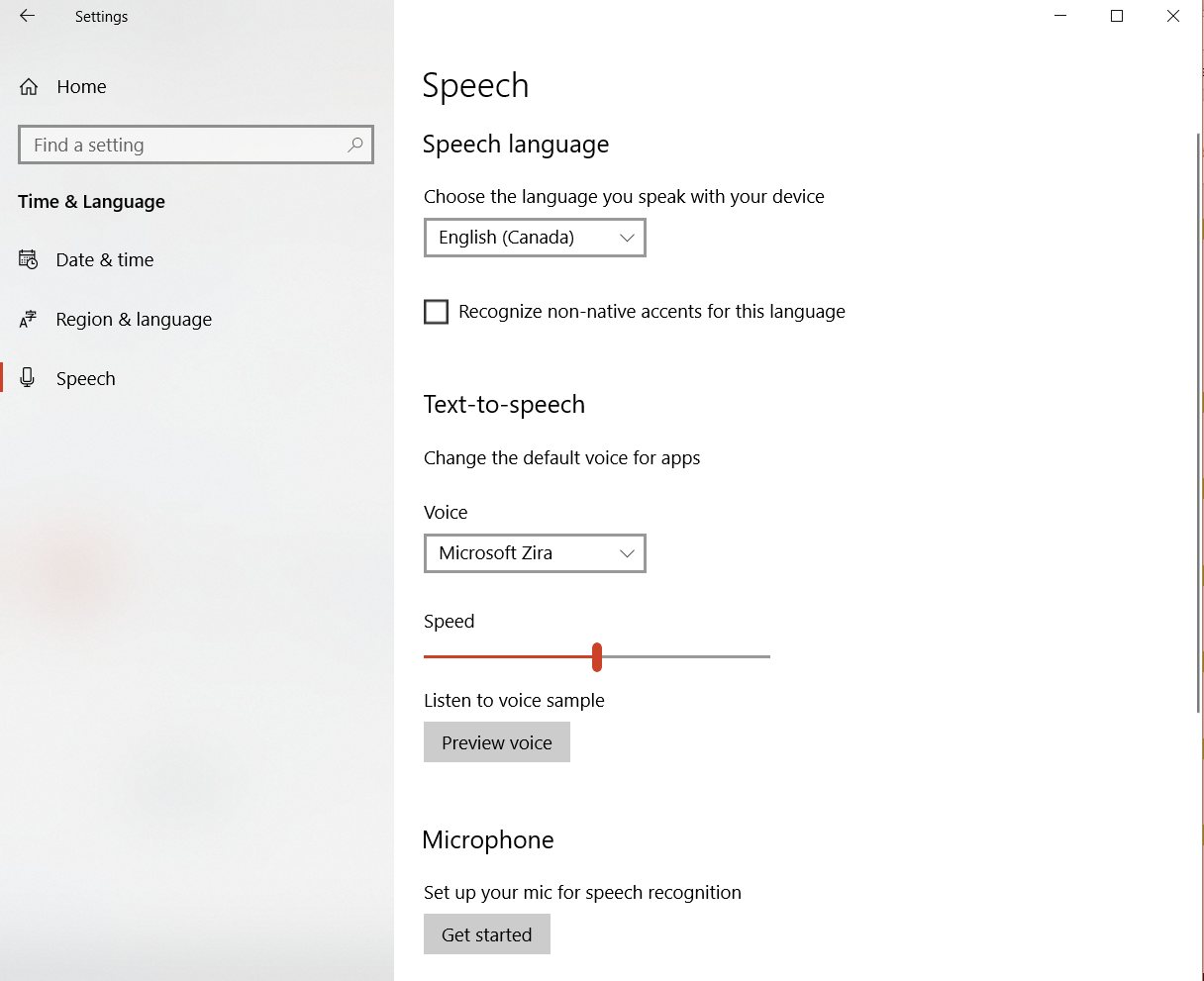 excel text to speach speaking speed - Microsoft Q&A