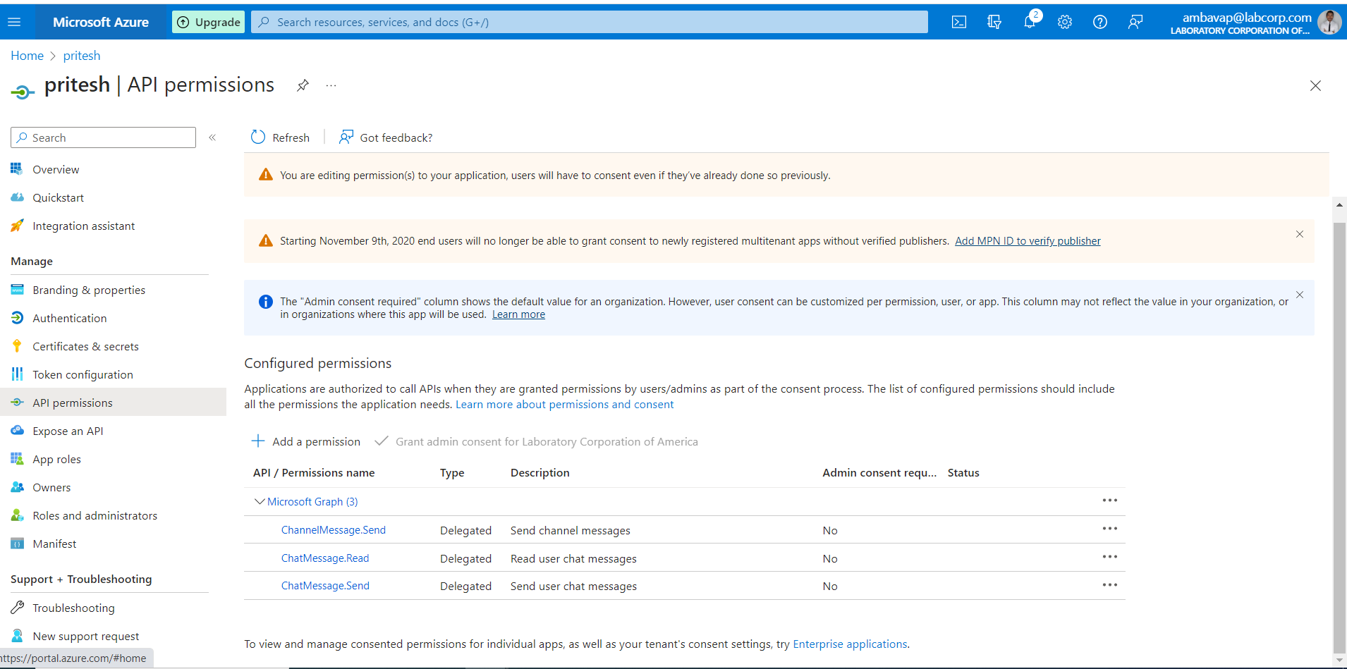 Unable to send Chat message to a channel or chat with Microsoft Graph API, throws an error for ...
