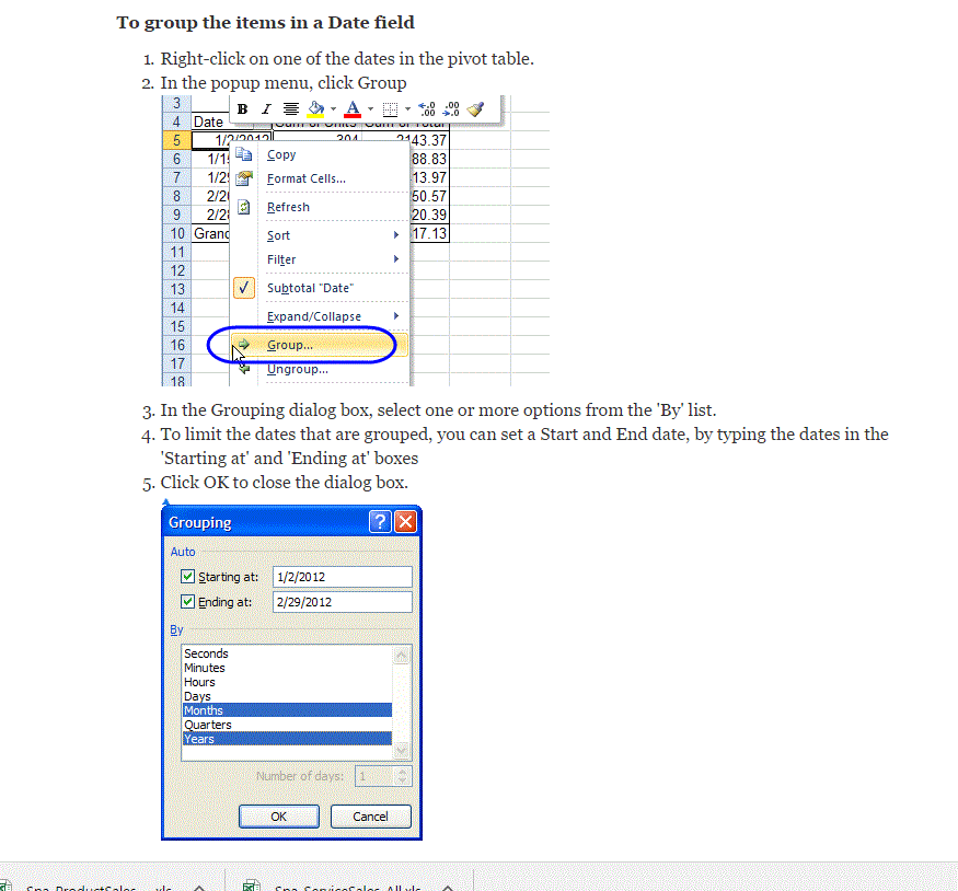 Excel 2016 - Pivot Table Grouping Dialogue Box - Microsoft Q&A