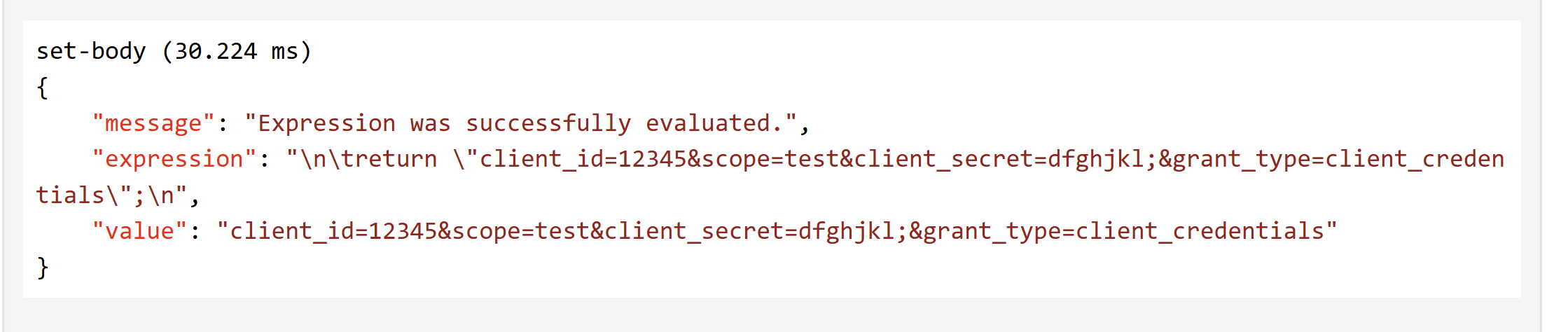 How to retrieve variables in Azure API to construct expression for obtaining OAuth token in body ...