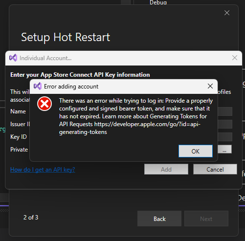 Hot restart issue - Microsoft Q&A