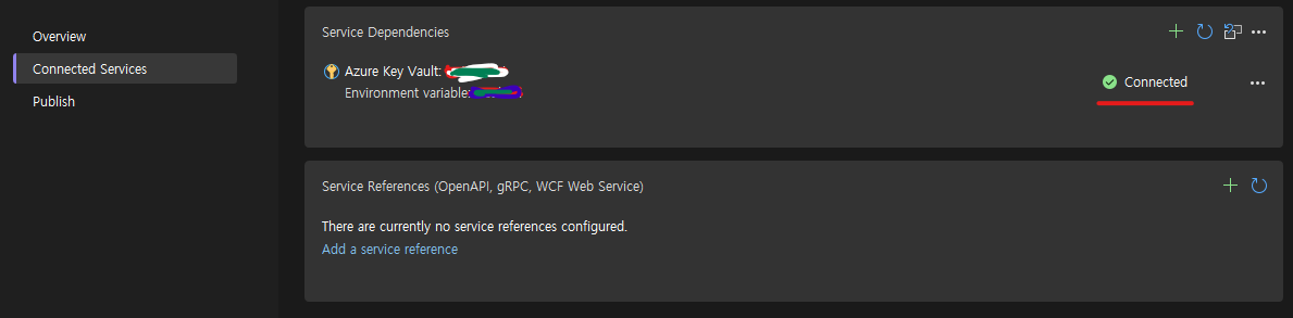 Have an 500 error using Azure Key&Vault when deploy IIS - Microsoft Q&A
