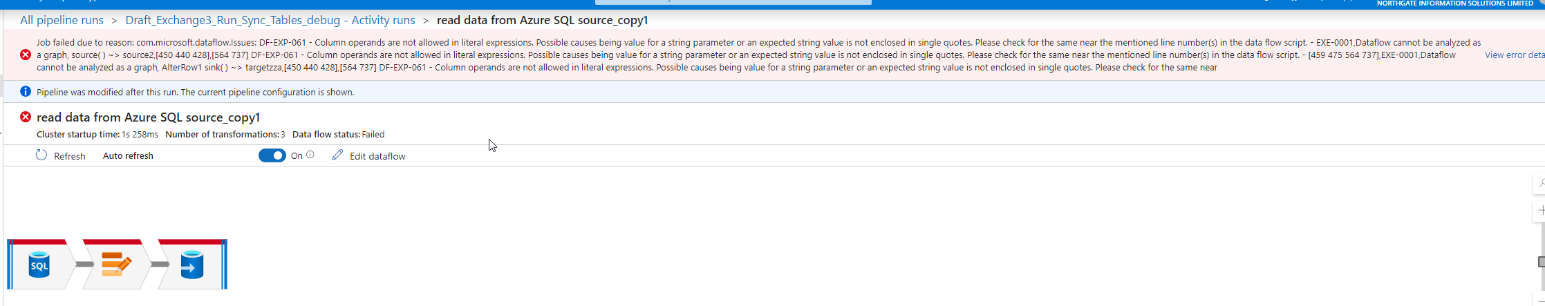 in Azure ADF Data Flow used in a Pipeline passing date as string ... in Azure ADF Data Flow used in a Pipeline passing date as string ...