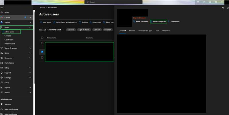 Account locked - Microsoft Q&A