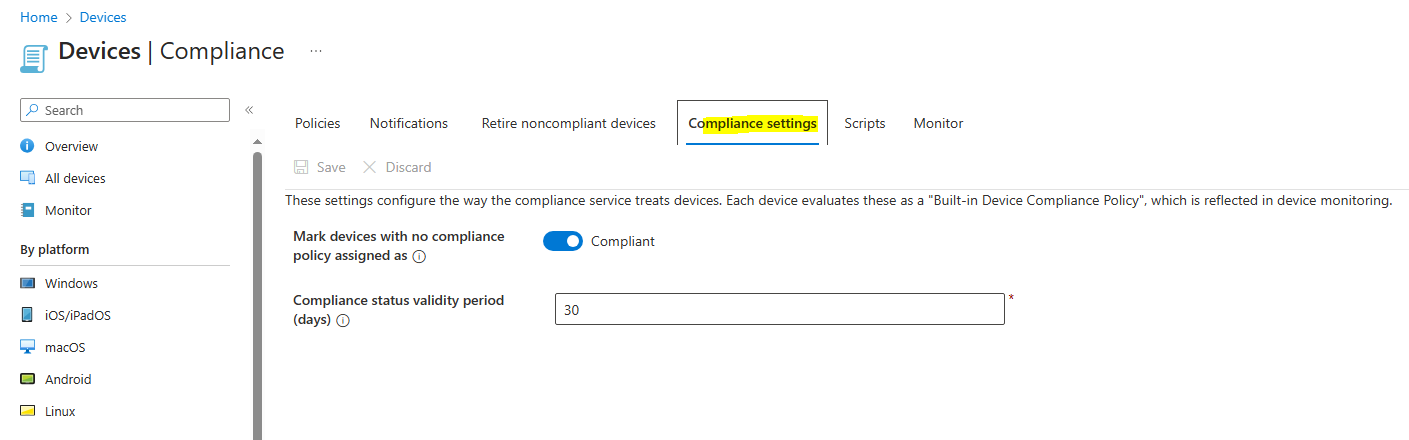 Default policy query - Microsoft Q&A