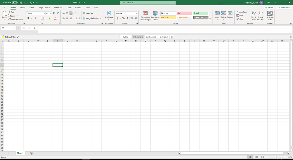 How do I make the box around a cell in Excel larger? Different color ...