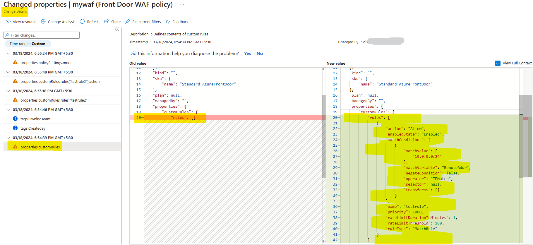 Tracking Rule Changes in Azure WAF: Seeking a Master File Solution ...