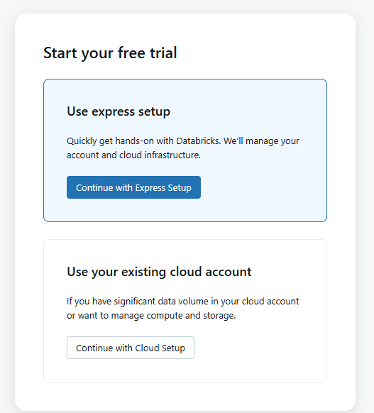 How to create Databricks Cluster with the new Databricks Learner Account - Microsoft Q&A