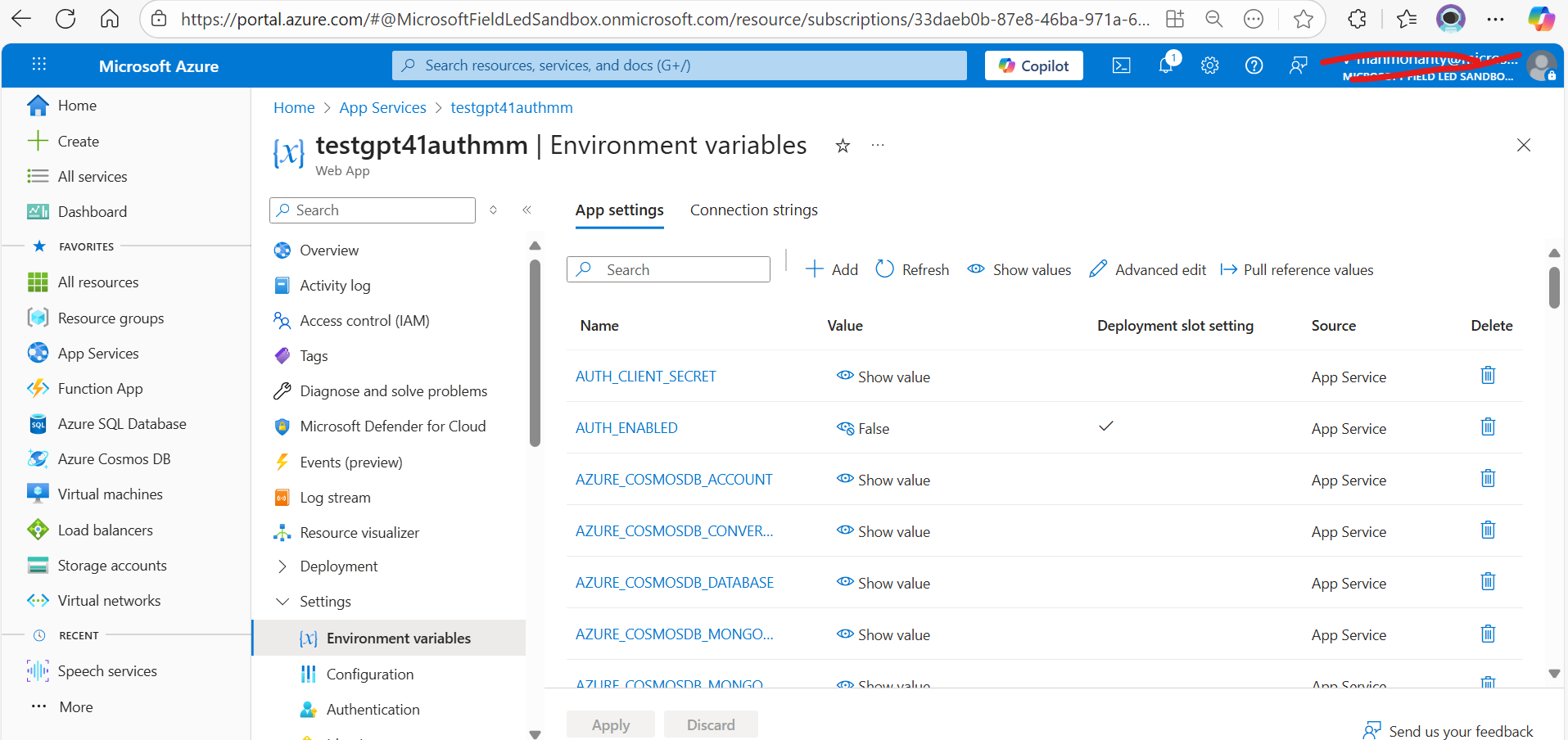 External facing chatbot asking for authentication: Authentication Not ...