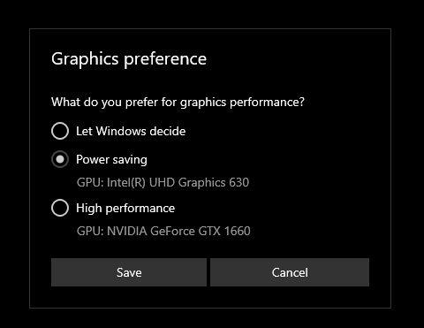 'current' technical data regarding using two different video cards with Windows 10 Pro 22H2 ...