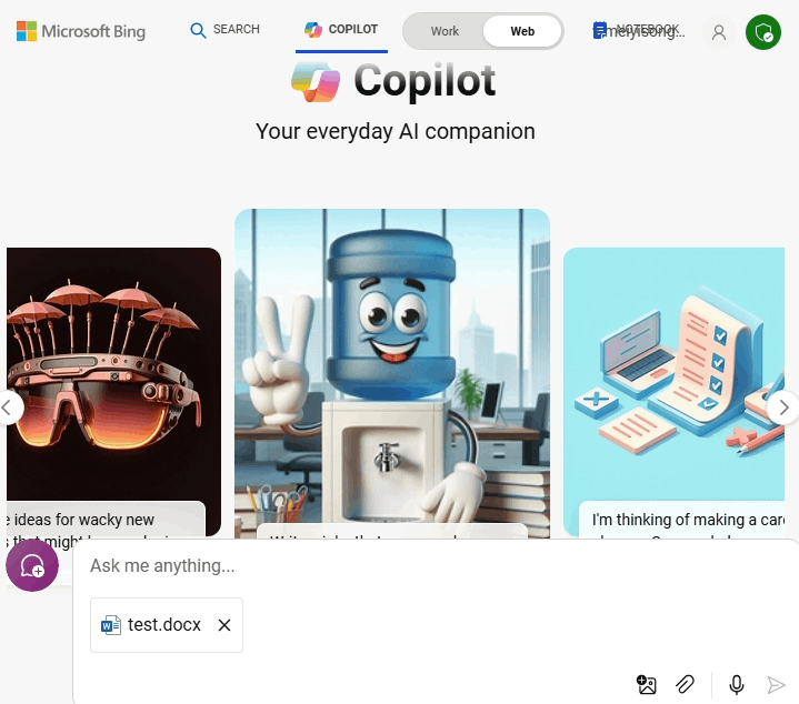 Unable to upload or drag and drop word documents into Co-Pilot - CO ...