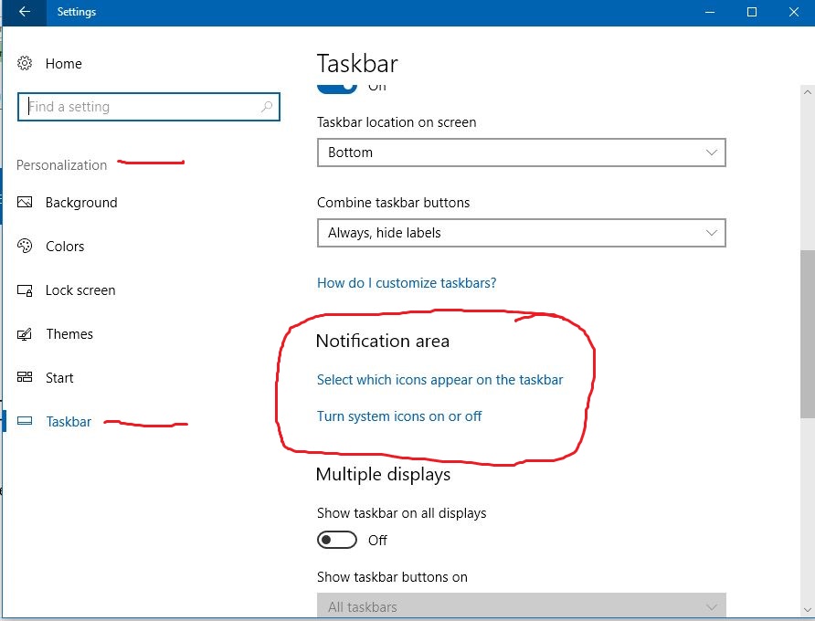 battery icon in taskbar - Microsoft Q&A