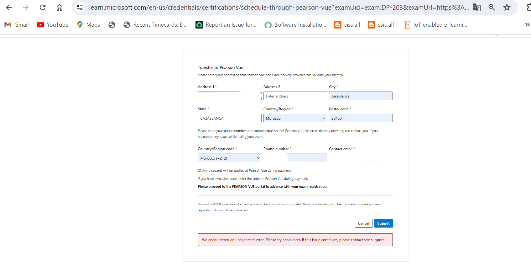 Keep Getting We Encountered An Unexpected Error Please Try Again Later If This Issue