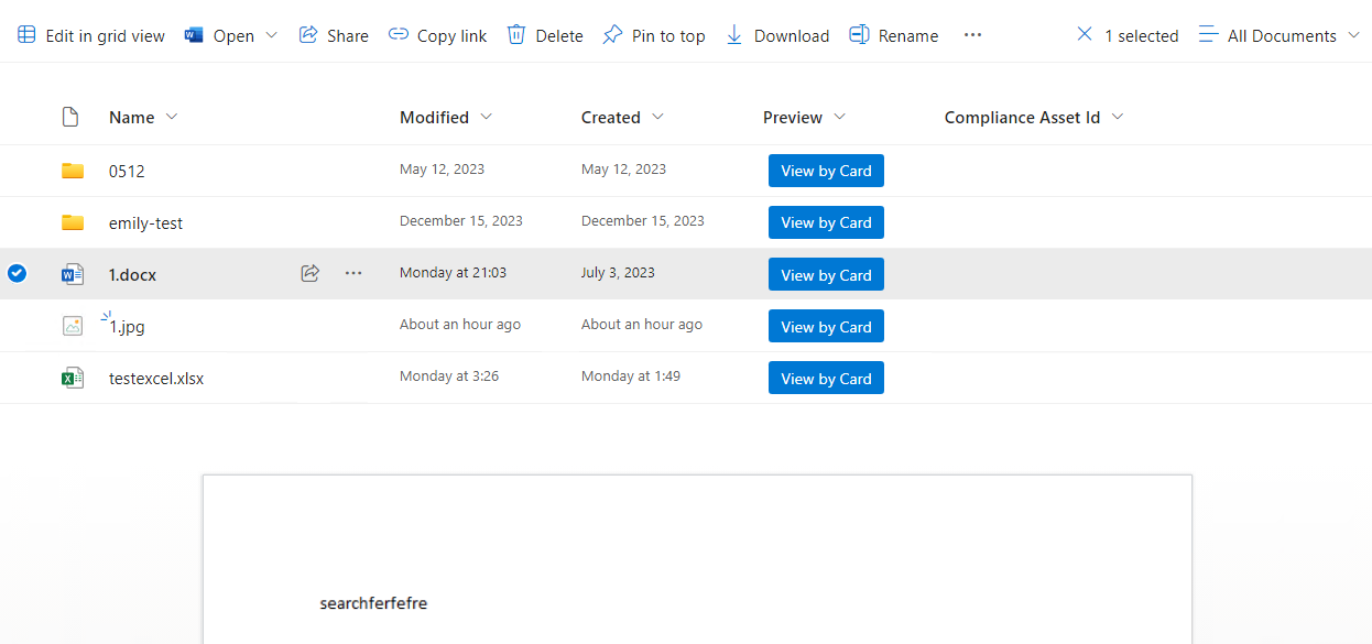 Can custom web part somehow interact with "Documents library" web part? - Microsoft Q&A