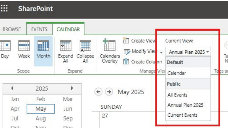 How to do a calander with year view? - Microsoft Q&A