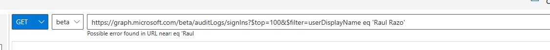 msgraph signinactivity includes failed logins - Microsoft Q&A