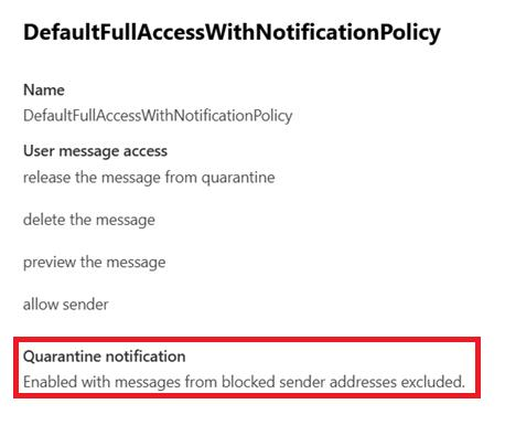 User didn't receive some email messages from customer. We found out ...