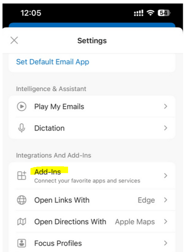 How to create outlook addin for mobile that links to my custom app ...