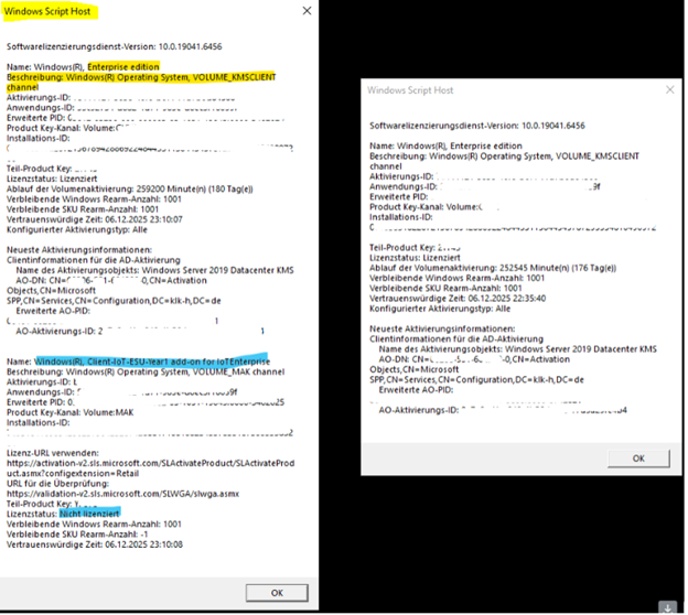 Windows 10 Enterprise Activation - IOT - Microsoft Q&A