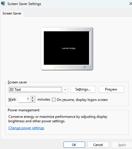 How do I enable the screensaver on all monitors on windows 11 ...
