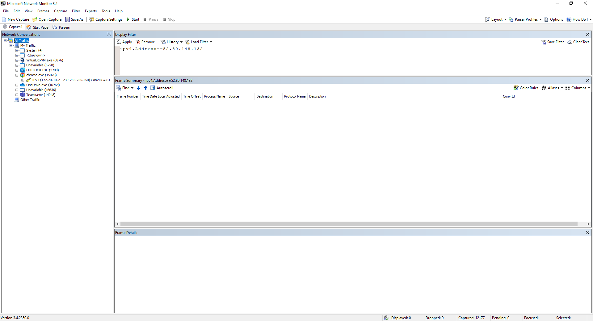Network traffic in Process Monitor (TCP Connect/Send/TCPCopy/Recieve) - Microsoft Q&A
