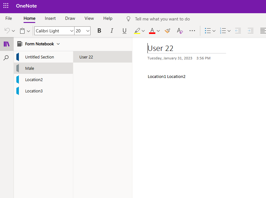 Power Automate- How to find OneNote page using dynamic content and then ...