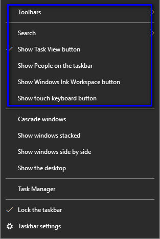 Magnifying Glass (Search) Icon Windows 10 Taskbar - Microsoft Q&A