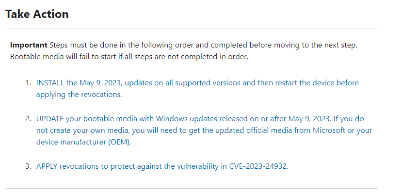 KB5025885: How to manage the Windows Boot Manager revocations for ...