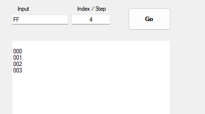 convert letters increase by step - Microsoft Q&A