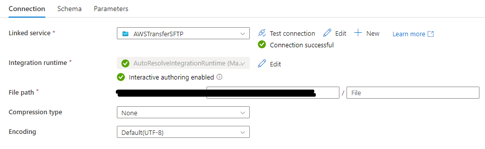 invalid privatekey when running Data Factory pipeline - Microsoft Q&A