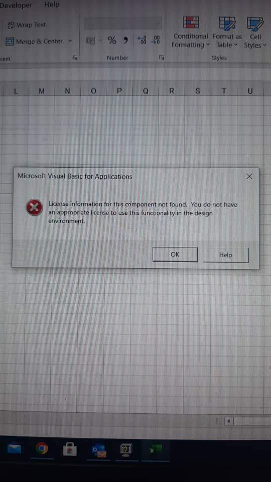 Visual Basics for Application error. - Microsoft Q&A