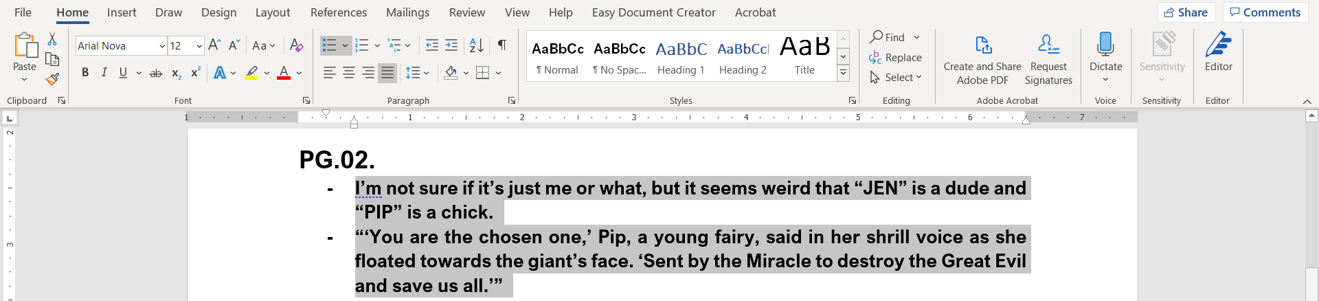 How do I fix WORD bolding everything in the document, even when bold is ...