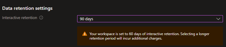 The amount of free retention in Sentinel - Microsoft Q&A