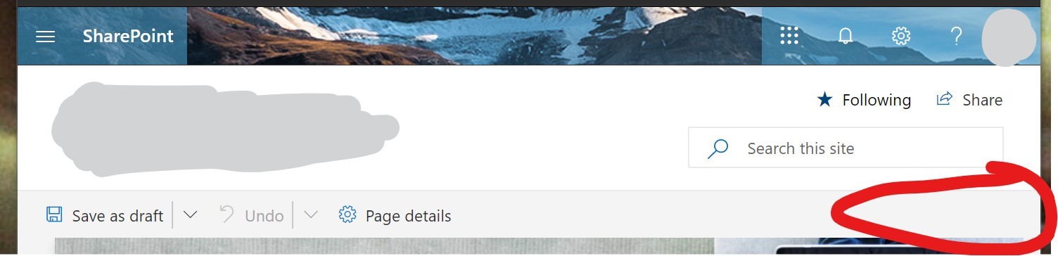 SharePoint Republish Button Disappearing - Microsoft Q&A