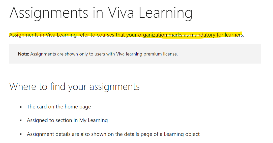 How do I "Assign" a Learning Path in Viva Learning? - Microsoft Q&A